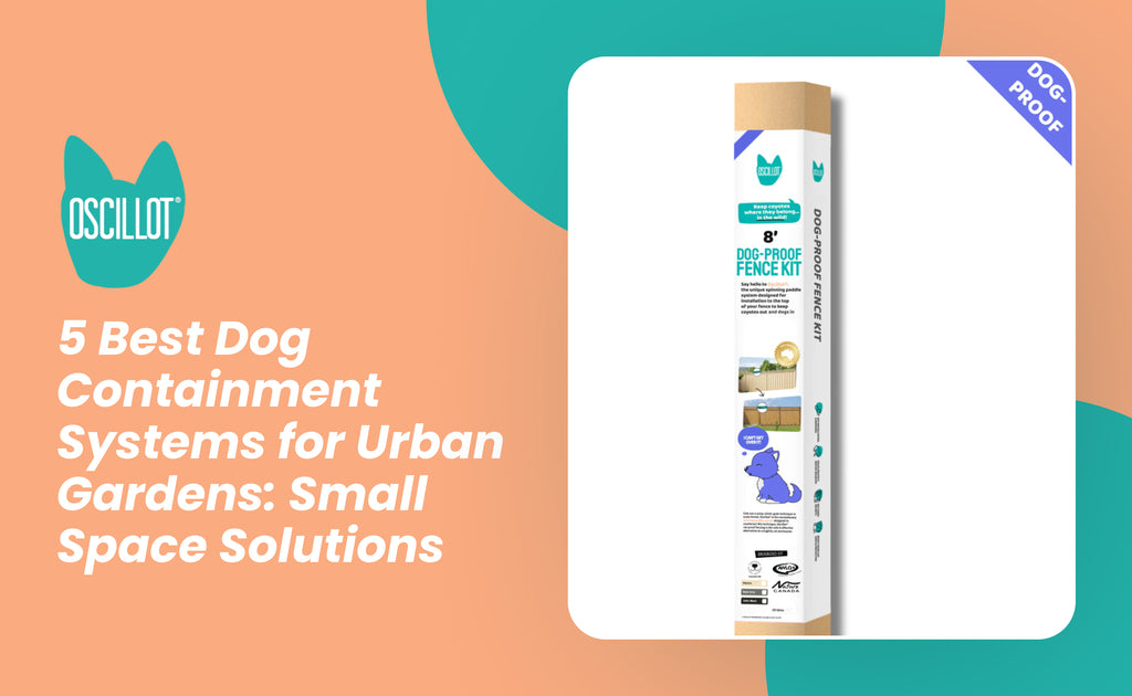 5 Best Dog Containment Systems for Urban Gardens: Small Space Solution ...